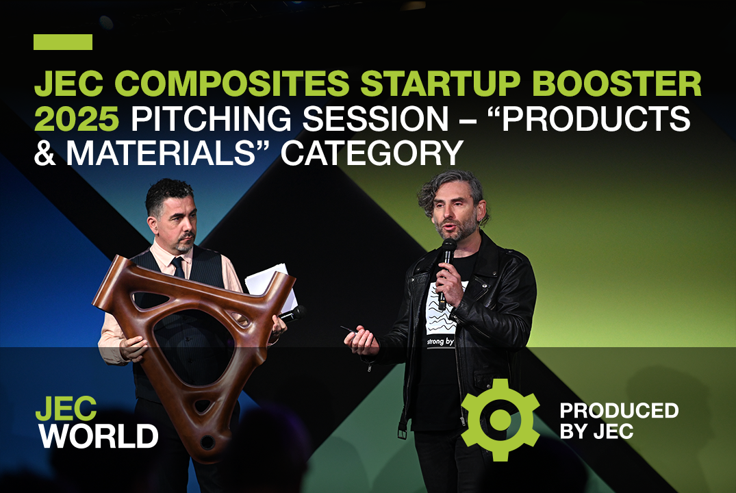 JEC Composites Web TV - JEC Startup Booster 2025 - Pitching Session ...