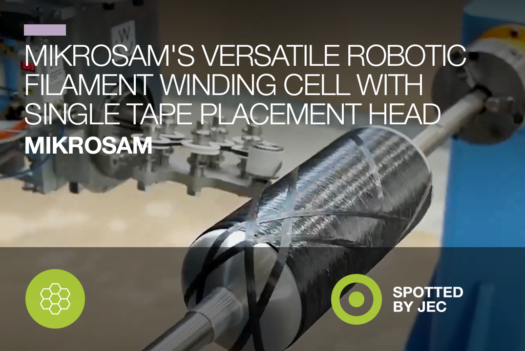 JEC Composites Web TV - Mikrosam's Versatile Robotic Filament Winding ...